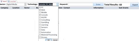 Ms Access Vba Multifield Dropdown Box Search Query Stack Overflow