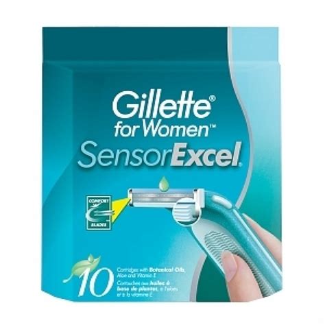 Gillette Sensor Women Excel Razor Blade Cartridges