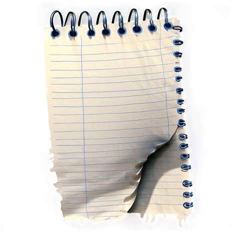 Download Notebook Paper Tear Png Wallpapers Com