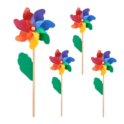 Set 4 Molinillo De Viento Juego De Viento Molinos De Viento Para