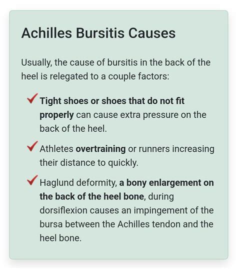 Understanding Achilles Bursitis Common Causes And Triggers In 2025