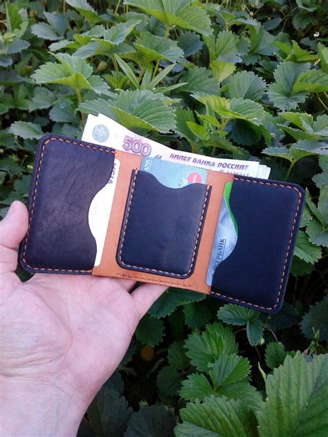 Изделия из кожи Ручная работа ВКонтакте Wallet Trifold