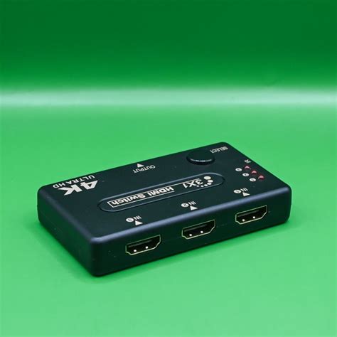 K UHD HDMI Switch X Inputs Output TV Home Appliances Electrical Adaptors