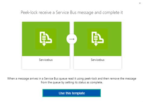 Azure Service Bus Peek Lock A Message From Queue Using Azure Logic Apps