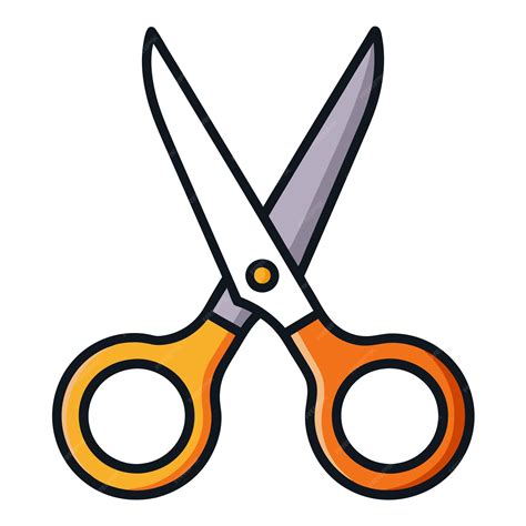 Pair Of Scissors Clip Art And Vector Design With A White Background