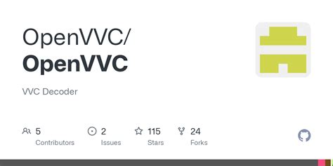 Github Openvvcopenvvc Vvc Decoder