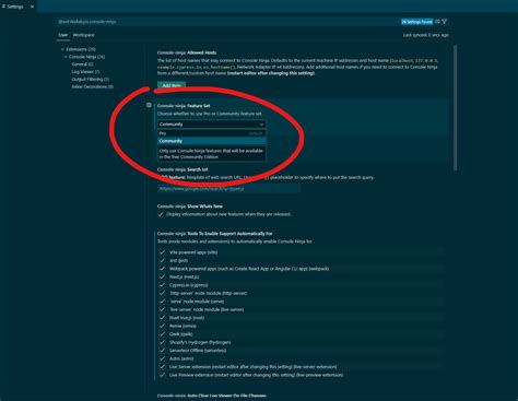 Console Ninja Remains Inactive And Doesn T Detect The Live Server Issue Wallabyjs