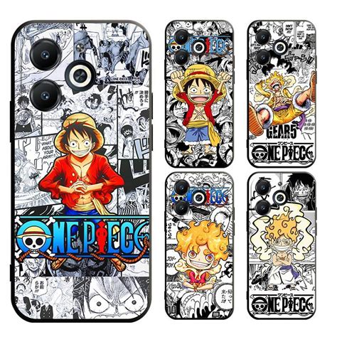 เคส Tecno Spark 20 Go 20c 10 10c 8 7 2020 2022 2023 2024 Pop Proโทรศัพท์มือถือแบบนิ่ม ลายวันพีซ