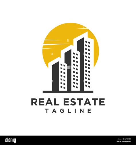 Luxury Real Estate Logo Design Vector Or Building Hotel Home Symbol