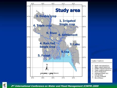 ppt flood inundation map of bangladesh using modis surface reflectance data powerpoint