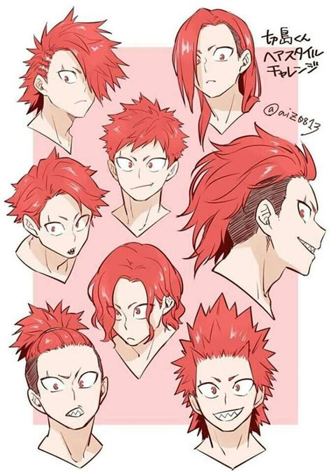 Kirishima Eijiro Dibujos Personajes De Anime Arte Ani