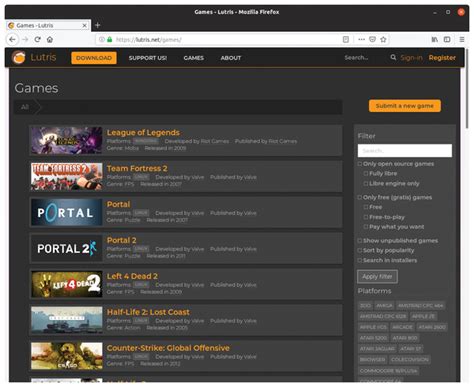 Install And Manage Games With Lutris Play Time Linux Magazine