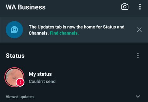 Issue Deleting Status R Whatsapp
