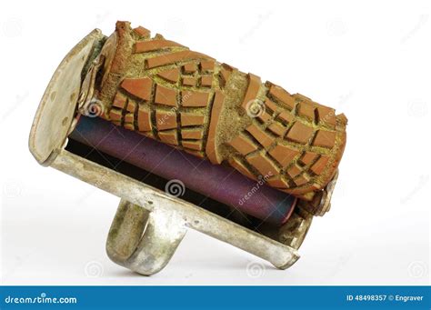 Paint Roller Decorative Tools Decorator Stock Image Image Of Colors