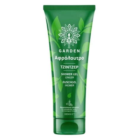 Garden Ginger Shower Gel 100 Ml Gently Cleanses The Skin Does Not Cause Dehydration Vita4you