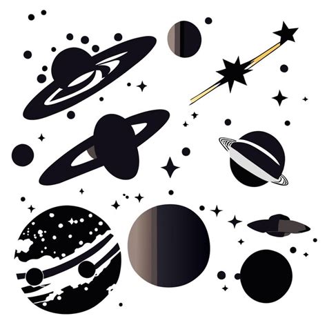Premium Vector Vector Eps Collection Of Space Exploration Art