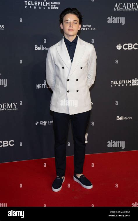 Benjamin Evan Ainsworth Attends The 2024 Canadian Screen Awards At Cbc