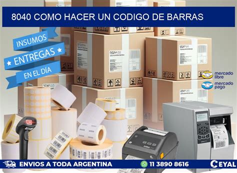 8040 Como Hacer Un Codigo De Barras Venta De Etiquetas