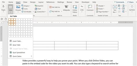 How To Align Tables Using Quick Tables In Microsoft Word TechRepublic