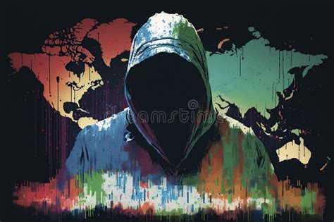 Illustration From Anonymous Hacker Generative Ai Stock Illustration Illustration Of Hacking
