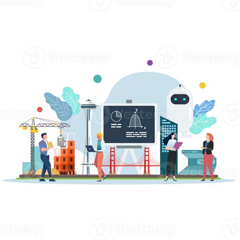 Engineering Class With Miniature People 66385653 Png