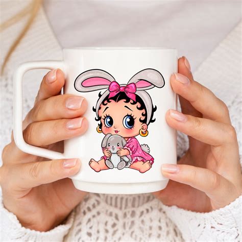 Betty Boop Easter Digital Png Girl Betty Easter Bunny Boop