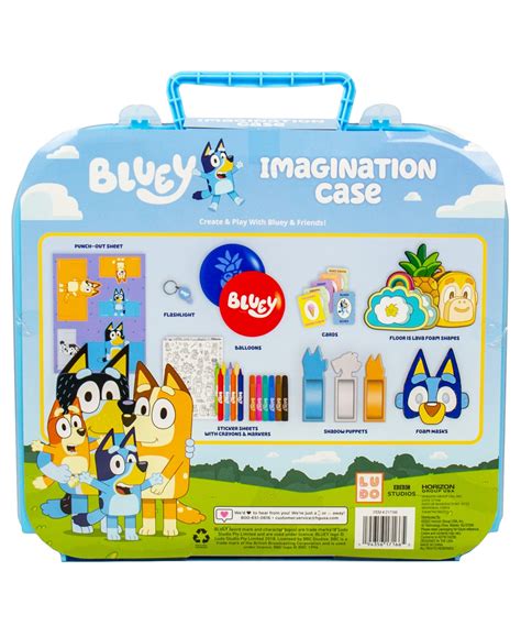 Bluey Imagination Case Set 69 Piece Multi Smart Closet