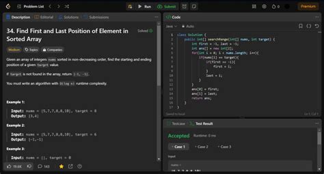 Leetcode Programming Algorithm Tech Codechallenge Dailycoding Java Python Binarysearch