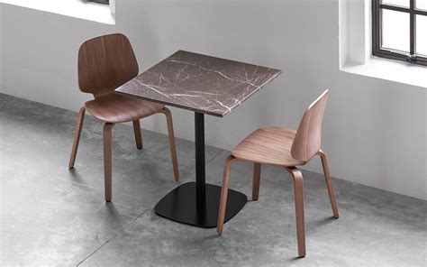 Form Cafe Table H1045 Ø70 Cm Black Oak Normann Copenhagen