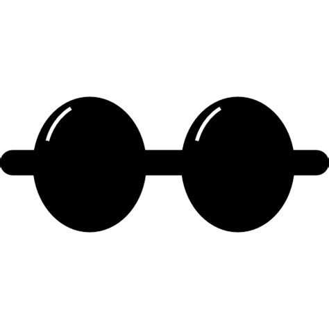 Circular Sunglasses Free Icons