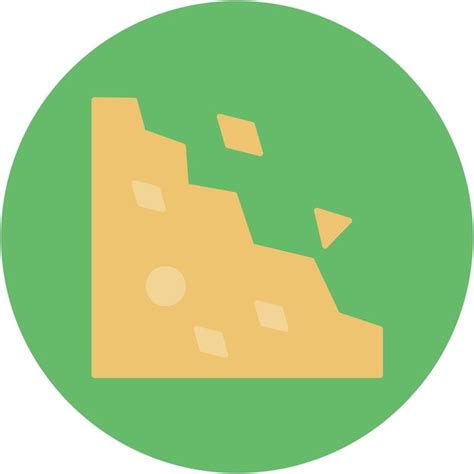 Premium Vector Cliff Vector Illustration Style