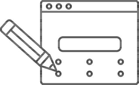 Dots Filling Or Create Password Icon In Line Art 24446021 Vector Art