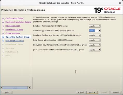 instalação do oracle 19c no linux blog
