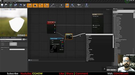 shield effect unreal engine niagara tutorials ue4 niagara shield effect cghow ashif ali