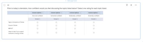 Side By Side Question In A Qualtrics Survey Xm Community