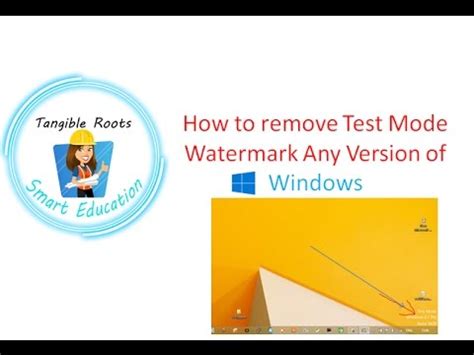 How To Remove Windows Test Mode In Windows Desktop Of Any Version Of Microsoft Windows YouTube