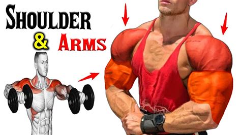 Shoulder And Arms Workout To Build Bigger Arms Shoulder Arms Workout