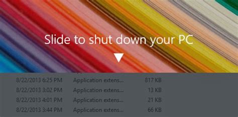 Windows 8 Tips Tricks Enable Slide To Shutdown UI For Windows 8 1