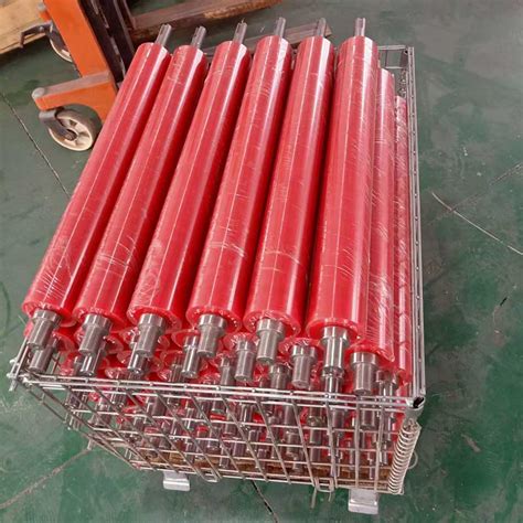 Urethane Rollers With Shaft Lisen Polyurethane Products