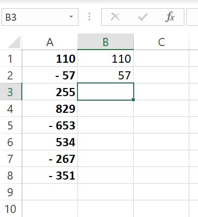 How To Remove Negative Signs In Excel 6 Excellent Methods