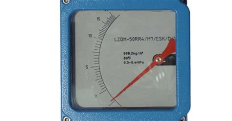 Metal Tube Variable Area Flowmeter Vertical Flange Connection