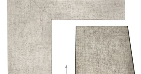Καθρέπτης με ξύλινη ασημί κορνίζα 60x80cm Nova Glass Ελληνική