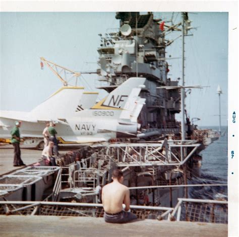 Vf 53 F 8 Crusader Mig Killer Uss Hancock 1967 Frank Bodden Flickr