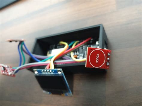 NodeMCU ESP8266 Deauther OLED Touch Sensor By Xylen C4 Download Free STL Model Printables Com