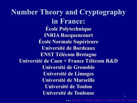 Ppt Number Theory In Cryptography And Its Application Powerpoint Presentation Id6010376