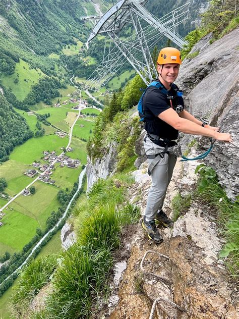 How To Do The Murren Gimmelwald Via Ferrata In Switzerland A Full Guide