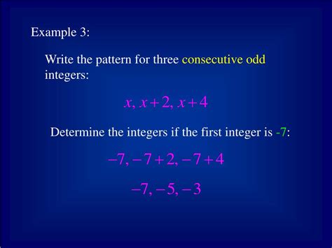 Ppt Consecutive Integers Powerpoint Presentation Free Download Id4929210