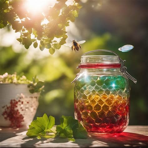Download Ai Generated Bees Honey Royalty Free Stock Illustration Image Pixabay