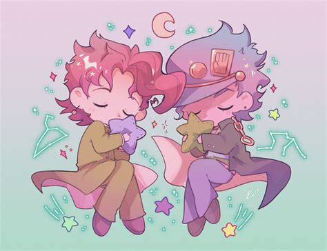 Kujo Jotaro And Kakyoin Noriaki Jojo No Kimyou Na Bouken And 1 More Drawn By Kitchupsandwich