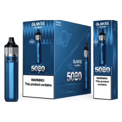 Glamee Alien Disposable Vape 5000 Puffs Compact And Long Lasting Device Top Notch Smoke Shop